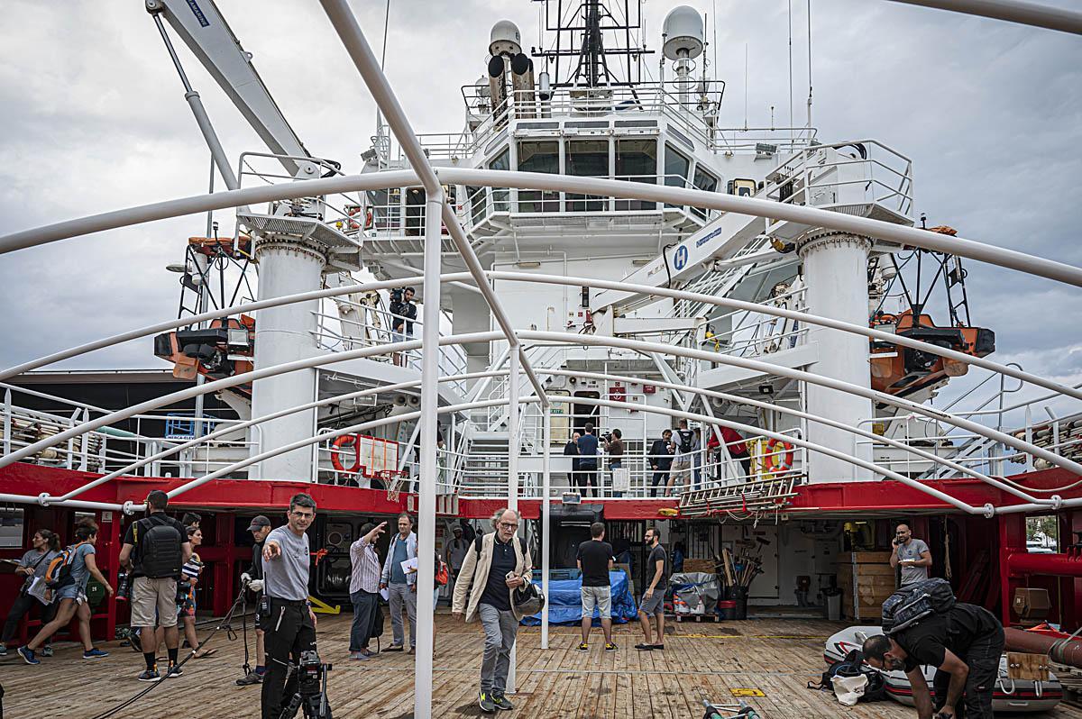 Presentación oficial del barco Open Arms Uno