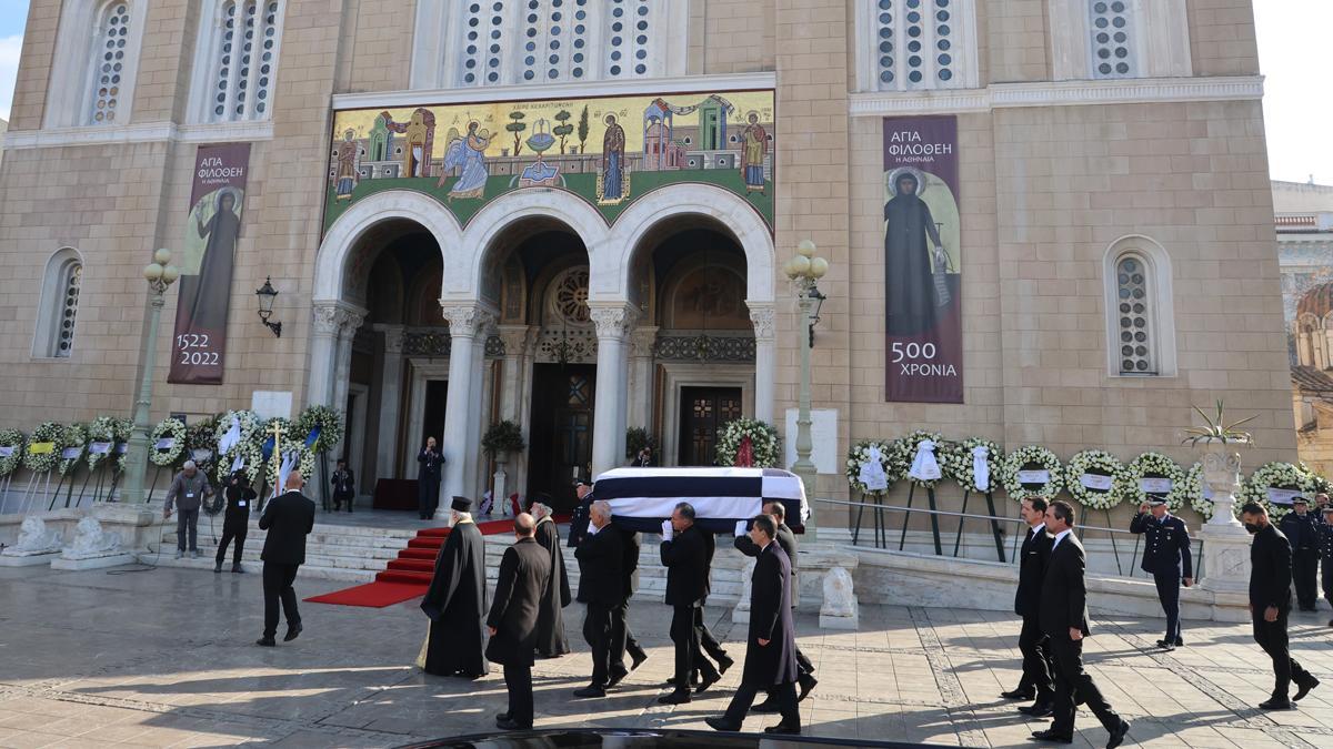 Funeral del rey Constantino de Grecia en Atenas | FOTOS