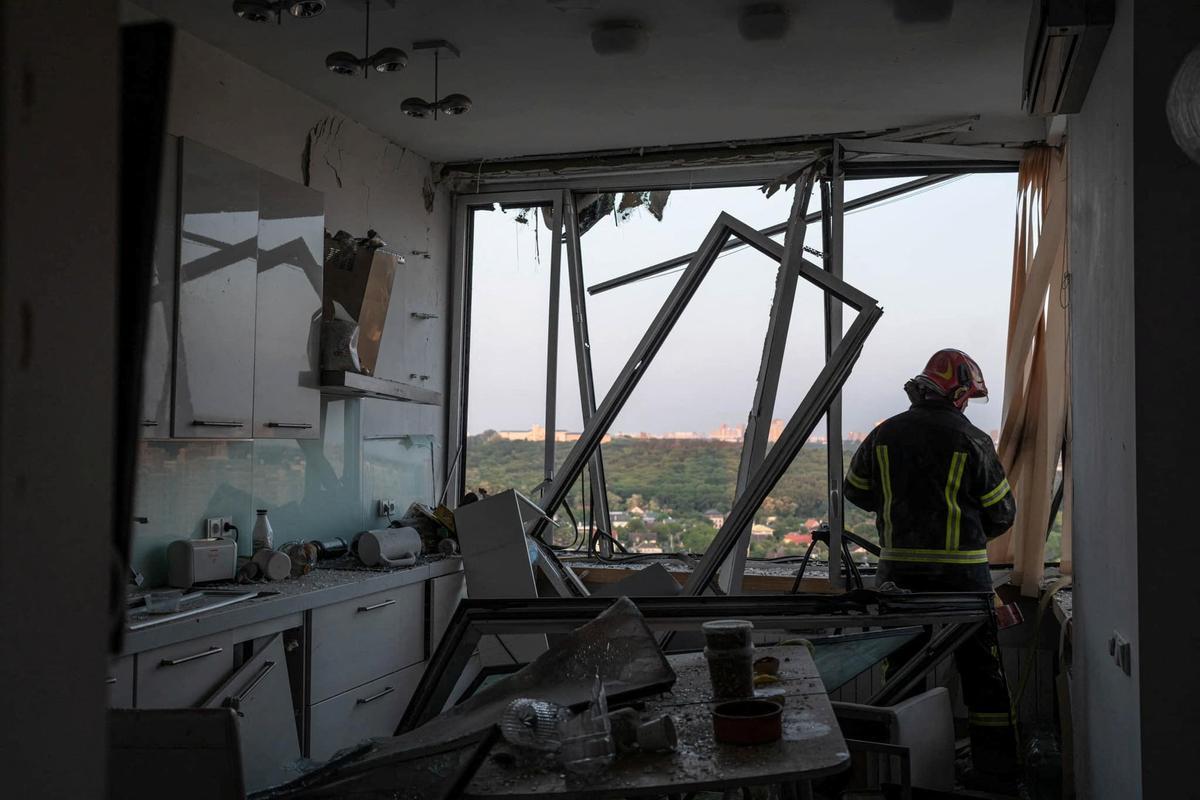 Nuevo ataque ruso sobre Kiev | FOTOS