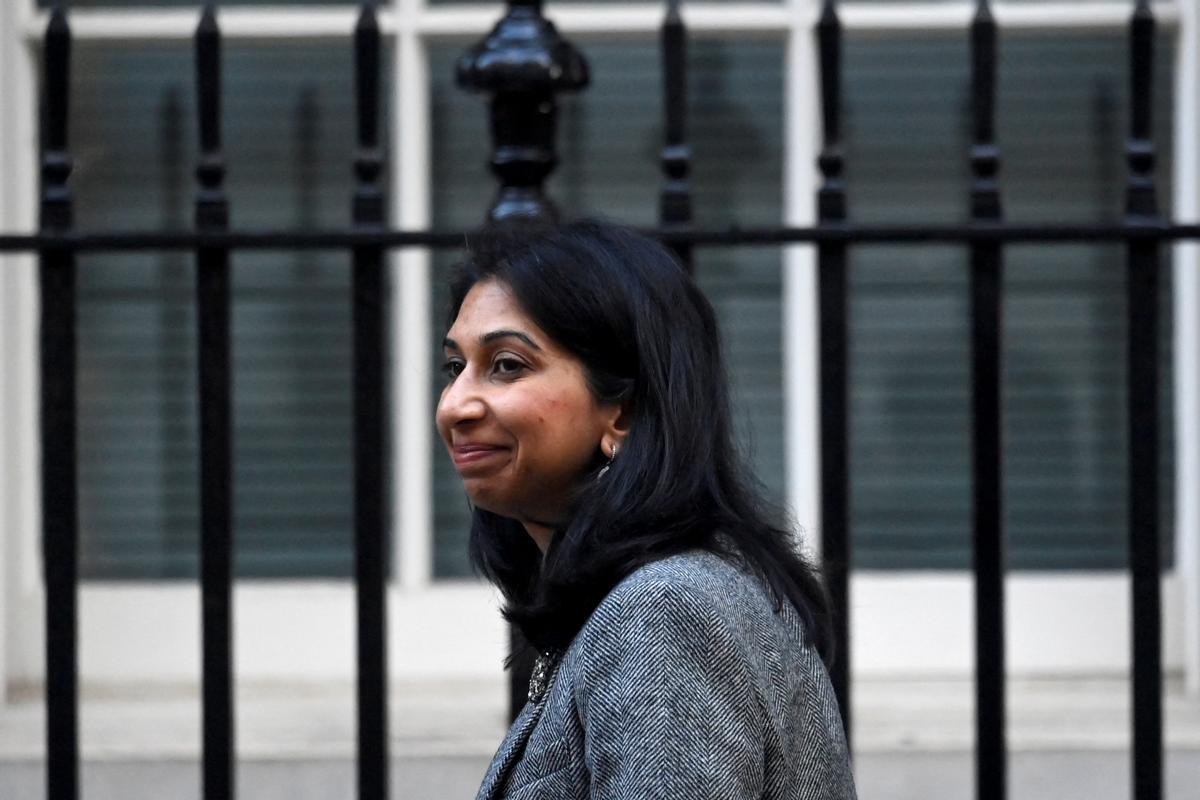 Dimite la ministra británica de Interior, Suella Braverman