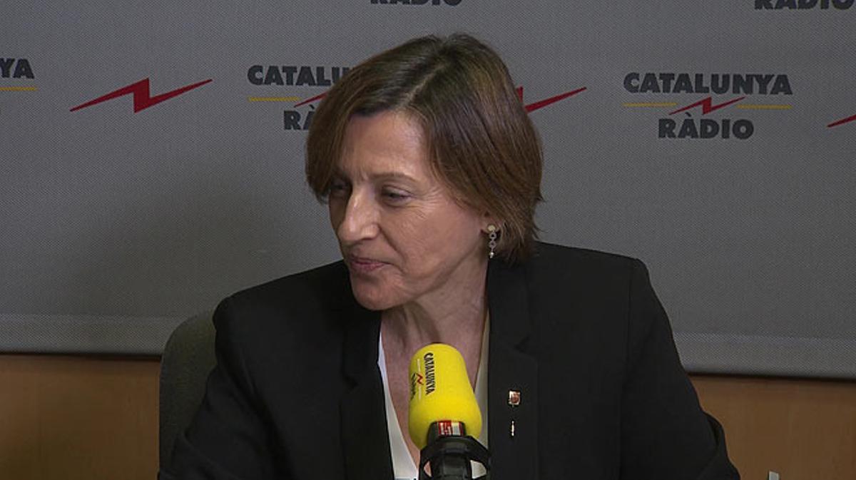 Carme Forcadell: "No dimitiré por haber cumplido mis funciones"