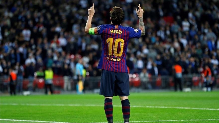 Messi es posa elegant a Wembley