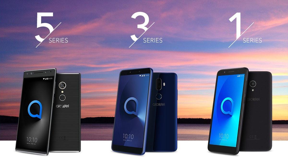 Alcatel abre la puerta del MWC presentando tres nuevas series