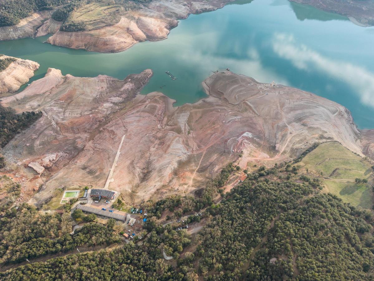 Pantano de Sau desde el Mirador de Vilanova de Sau | FOTOS