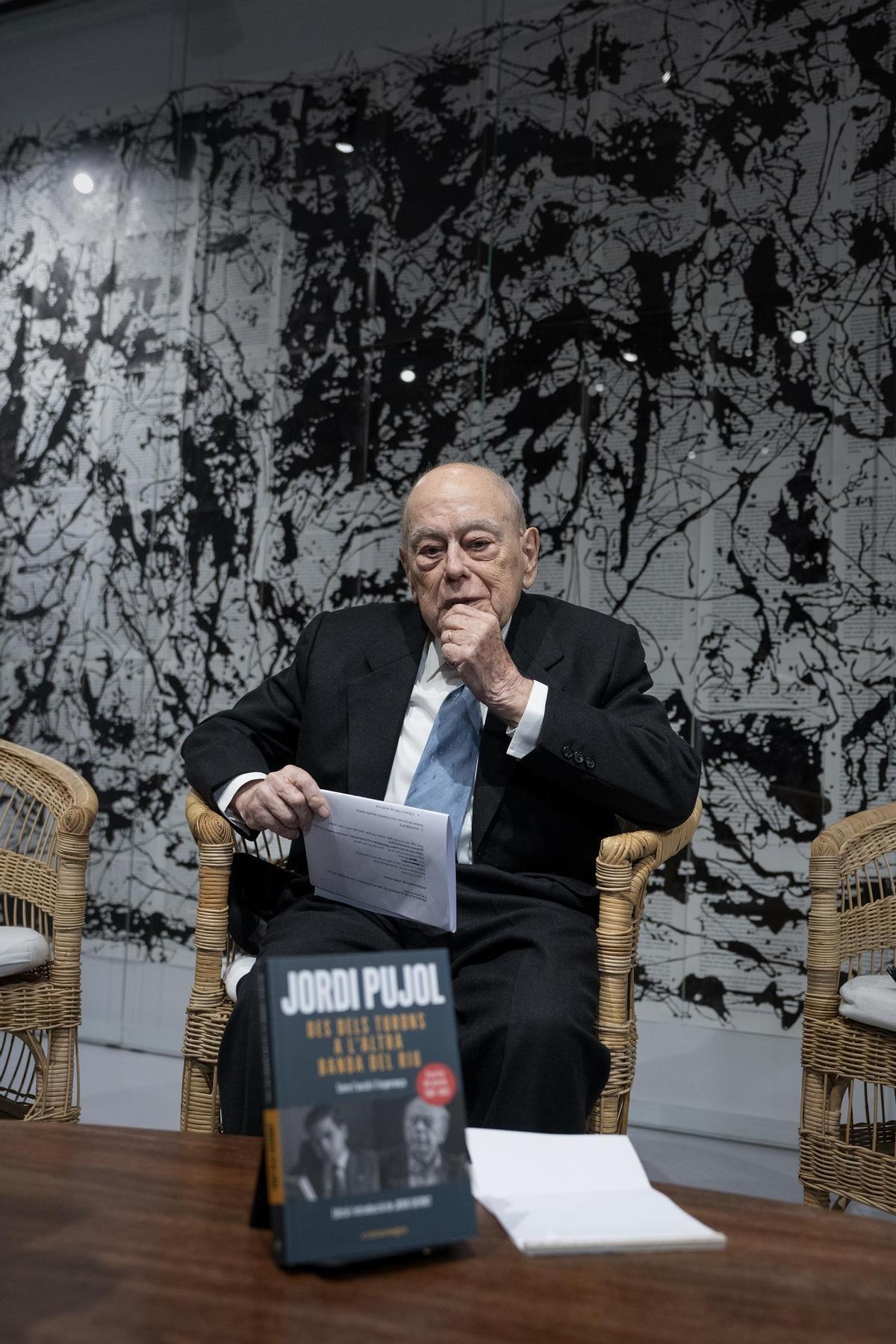 Jordi Pujol en la presentación de una reedición de "Dels turons a l ...