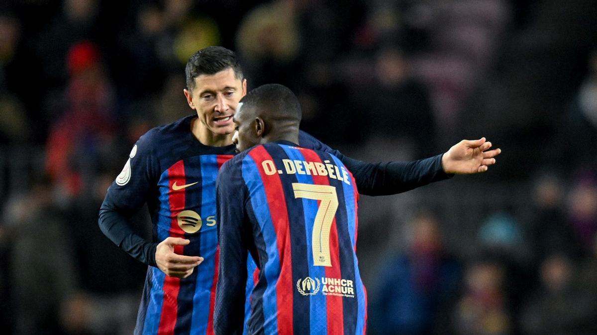 Un único gol de Dembelé clasifica al Barça para semis de Copa / FOTOS