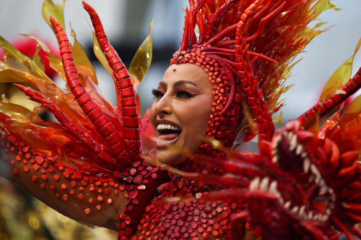 El carnaval de Sao Paulo recupera el esplendor tras la pandemia | FOTOS