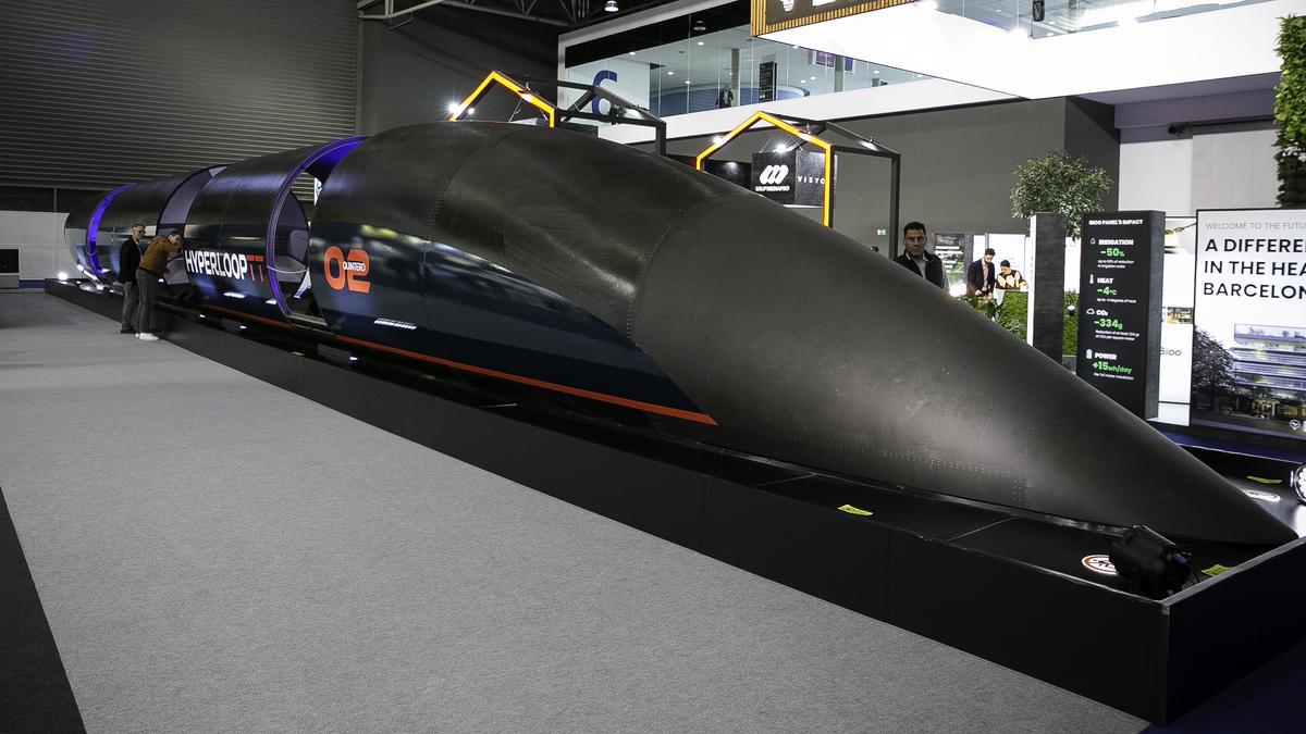 Así es el HyperloopTT, un prototipo de 'tren' ultrarrápido.