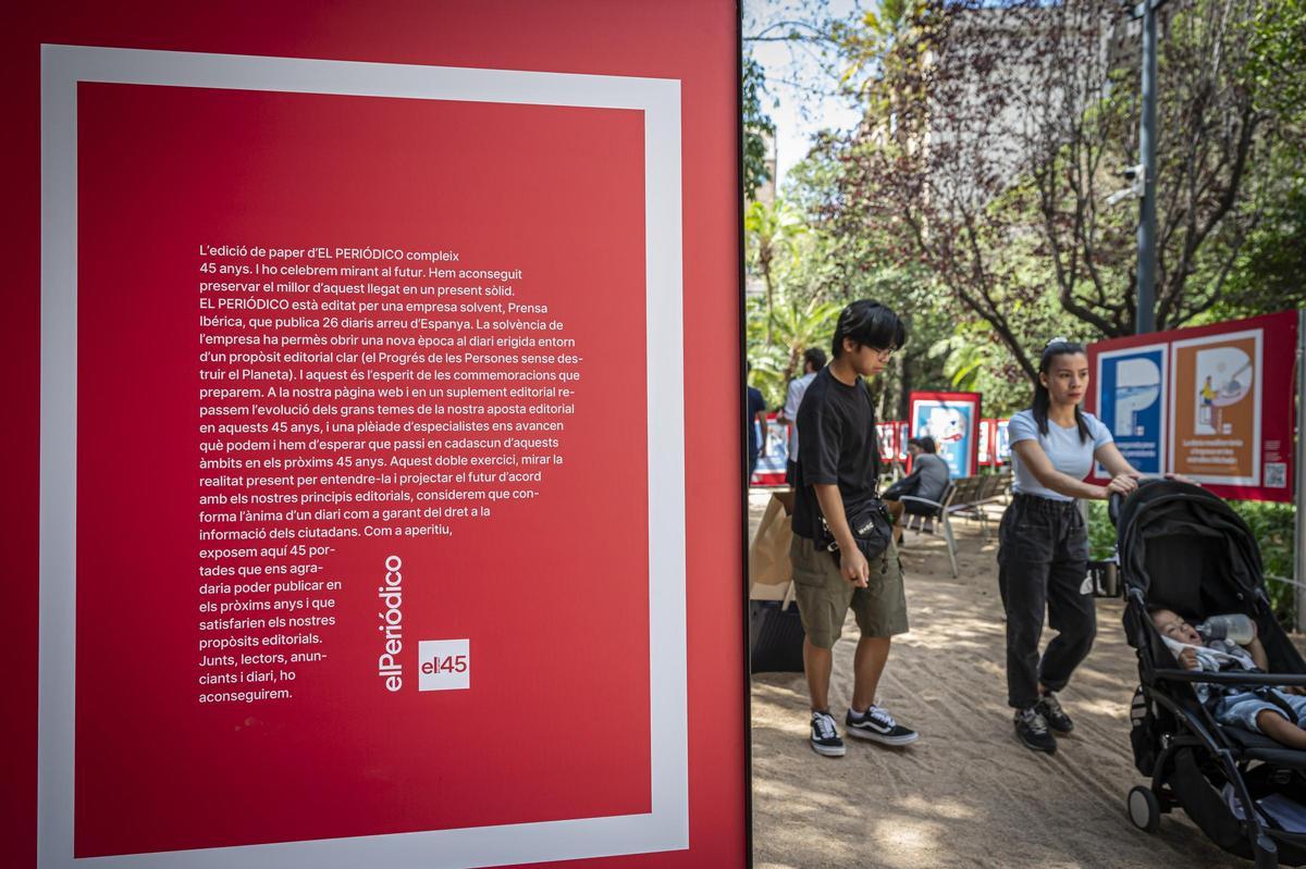 45 años de EL PERIÓDICO: exposición en el Palau Robert | FOTOS