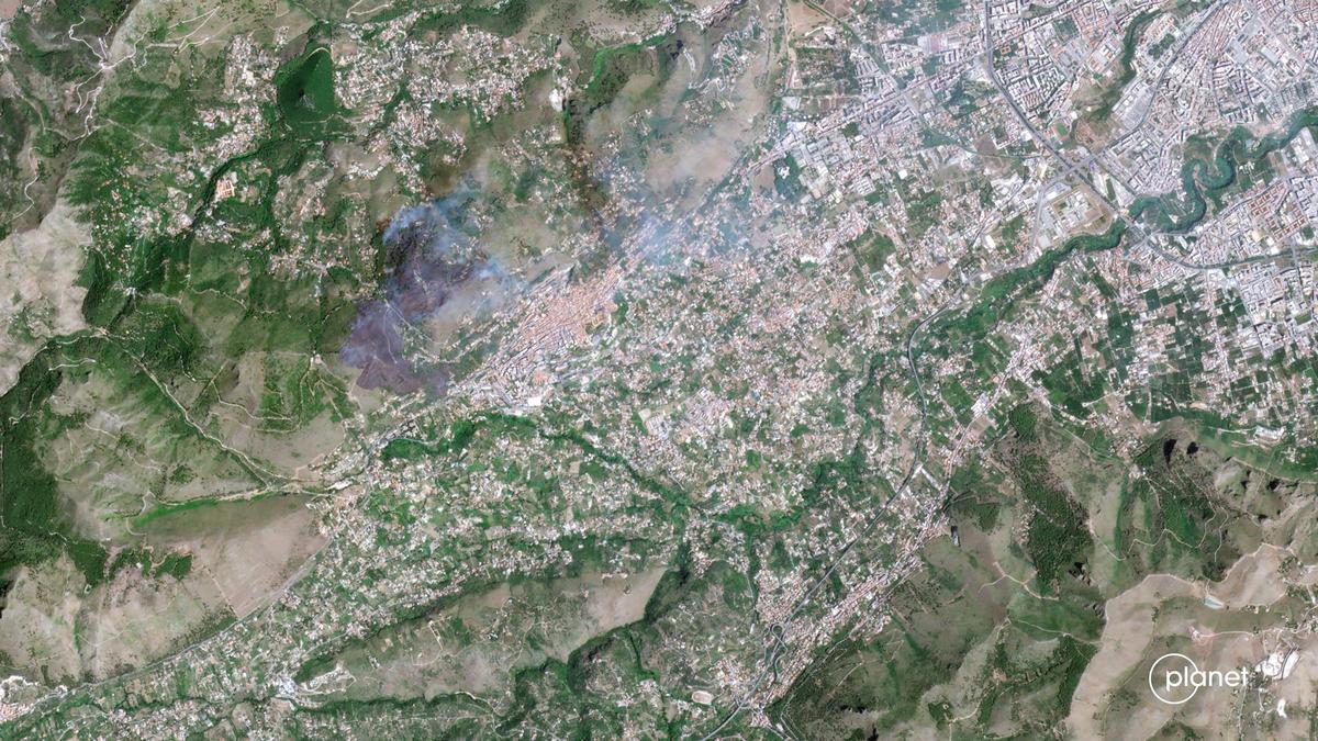 Los incendios en Europa, en imágenes