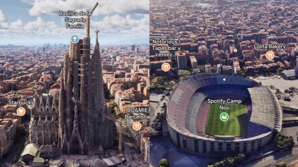 La vista inmersiva de Google Maps llega a Barcelona: visita la Sagrada ...