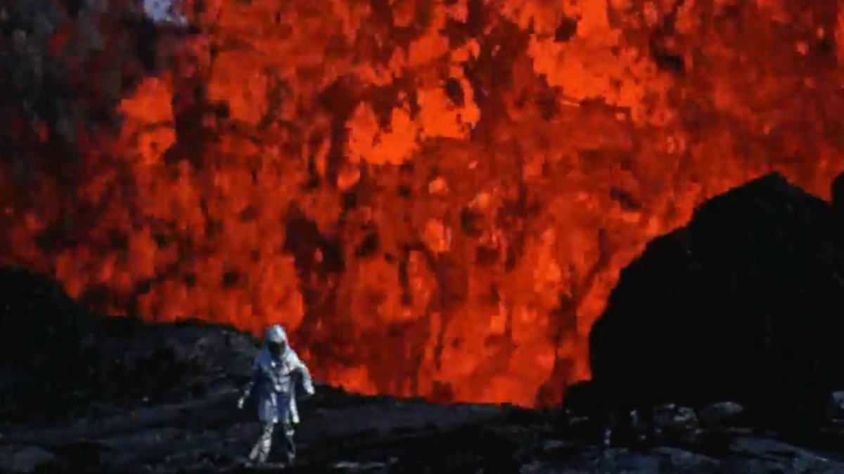 Doce vulcanólogos que engulló la lava