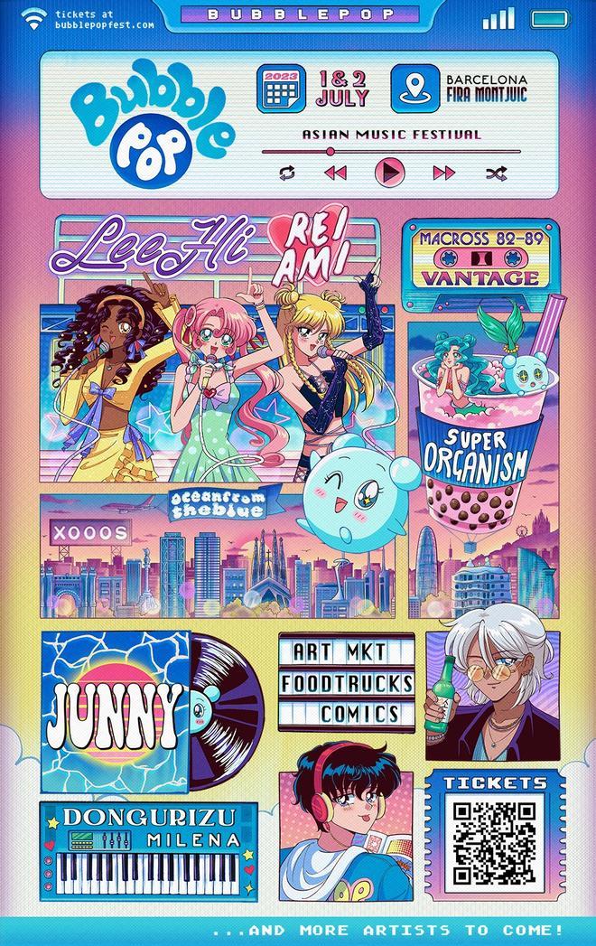 Barcelona acogerá el Bubble Pop, el primer festival de música asiática ...