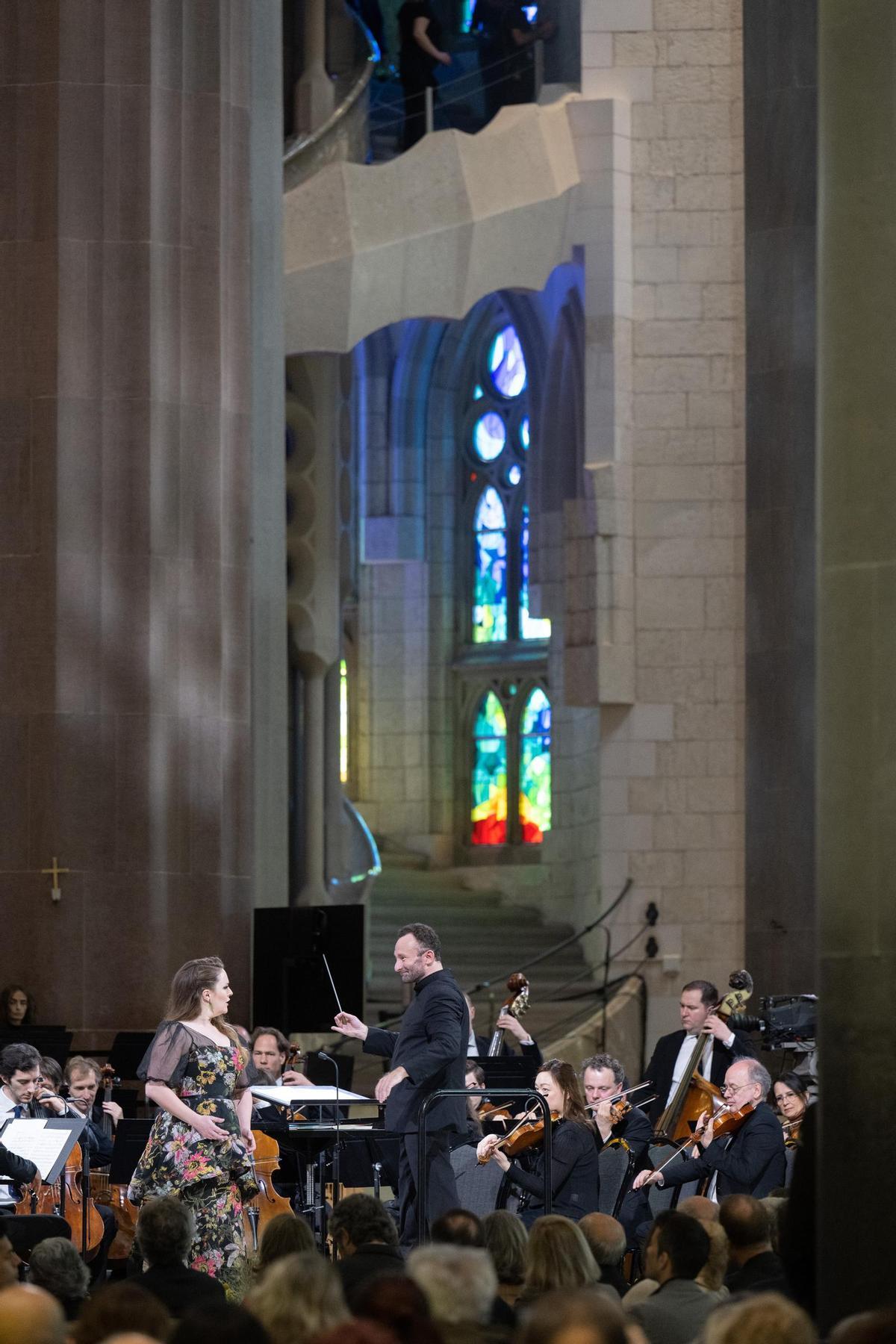 La Filarmónica de Berlín en la Sagrada Familia.