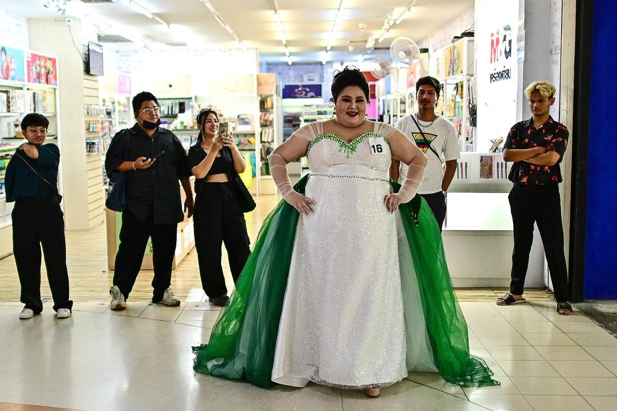 Concurso de belleza Miss talla grande en Bangkok | FOTOS