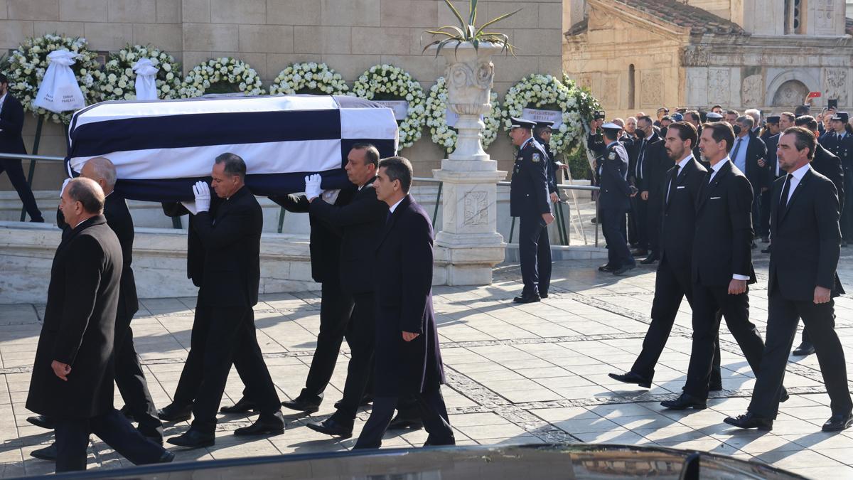 Funeral del rey Constantino de Grecia en Atenas | FOTOS