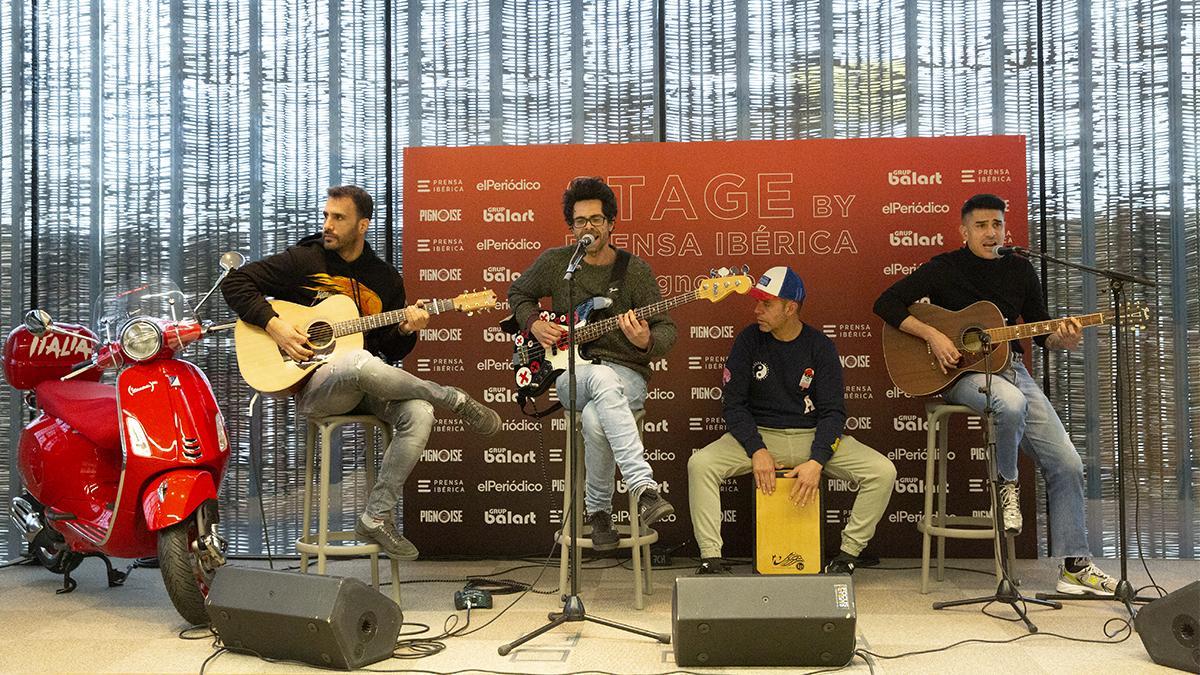 Pignoise visita El Periódico