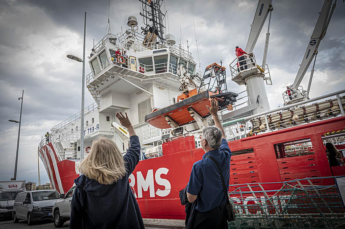 Presentación oficial del barco Open Arms Uno