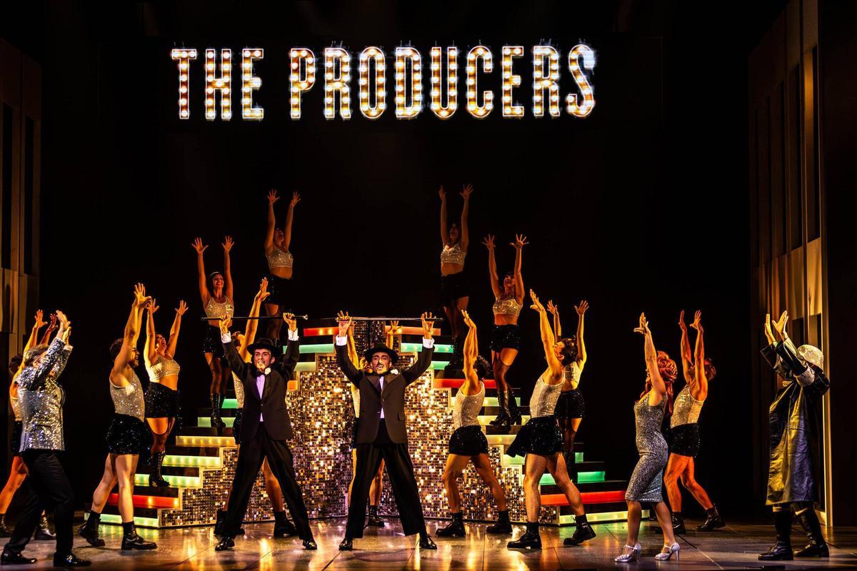 Todo listo en el Tívoli para 'The Producers', el musical más irreverente