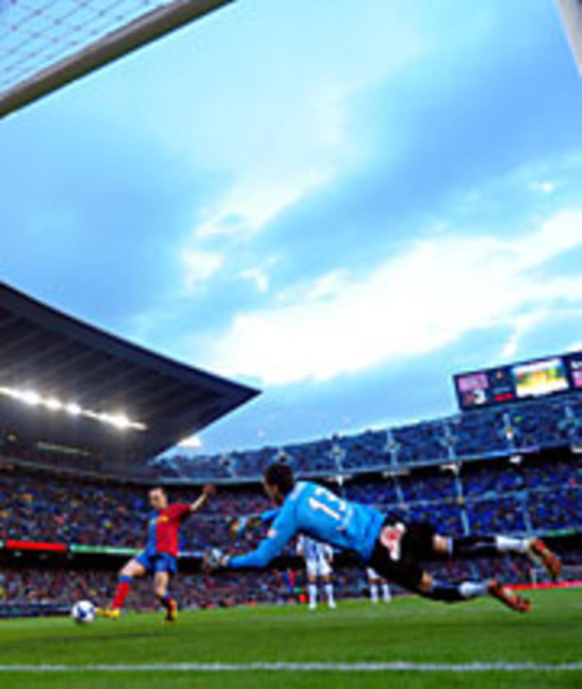 El Barça se toma un respiro con el Recre, está a 9 puntos del Madrid y ...