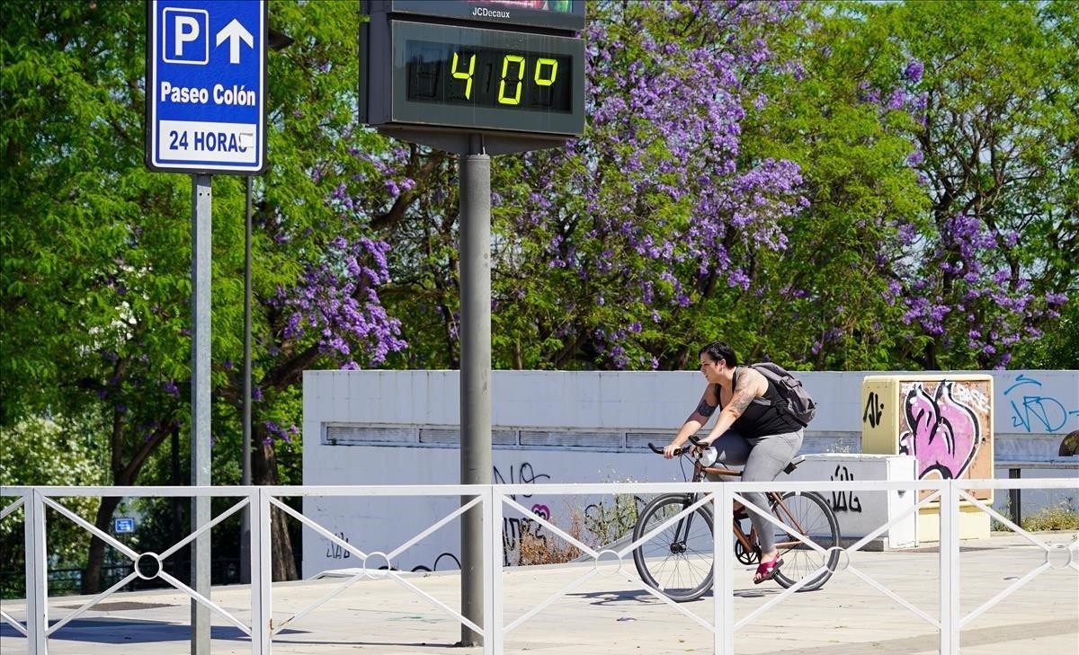 El termómetro por encima de los 40 grados, en Andalucía