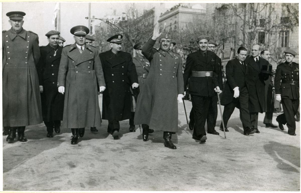 El día que Franco almorzó huevos Imperio en Barcelona