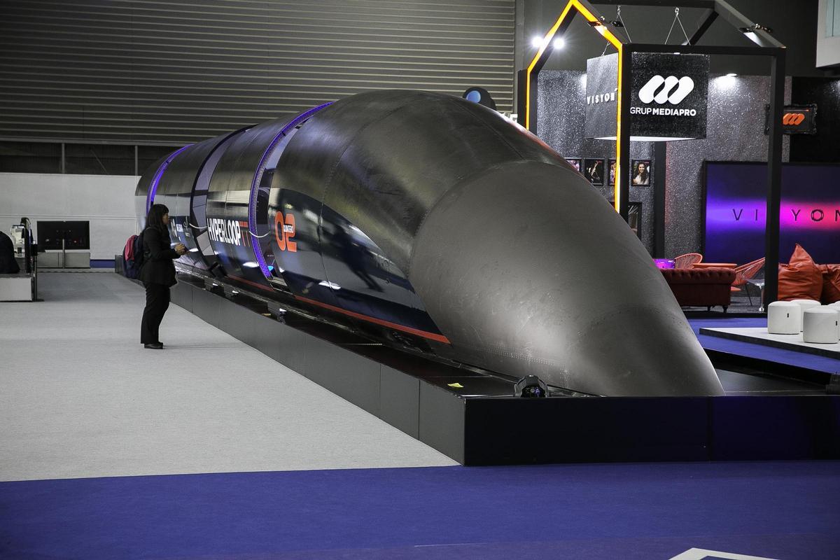 Así es el HyperloopTT, un prototipo de 'tren' ultrarrápido.
